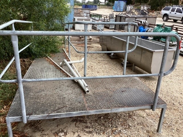 Galvanised Access Ramp Auction (0066-8016768) | Grays Australia