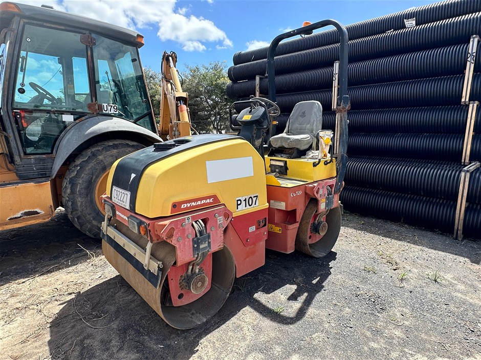 Dynapac CC120 Smooth Drum Roller Auction (0019-7042938) | Grays Australia