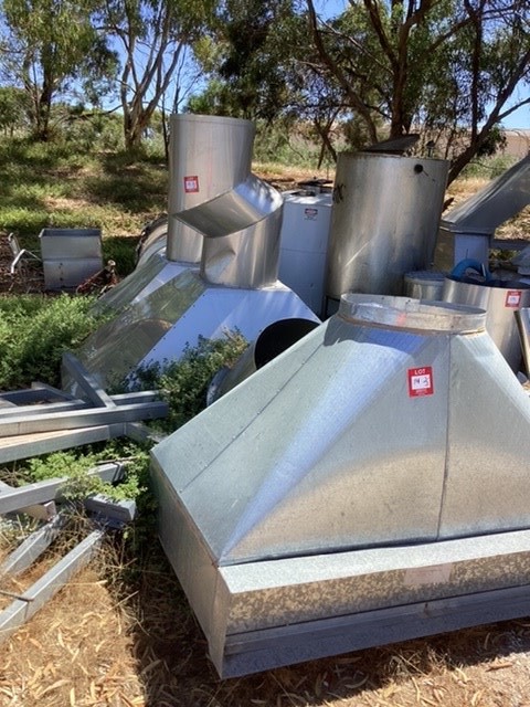 Stainless Steel And Galvanised Extractor Units, Qty x 3 Auction (0114 ...