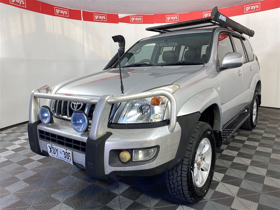 2004 Toyota Landcruiser Prado GXL (4x4) Turbo Diesel Auto 8 Seats Wagon ...