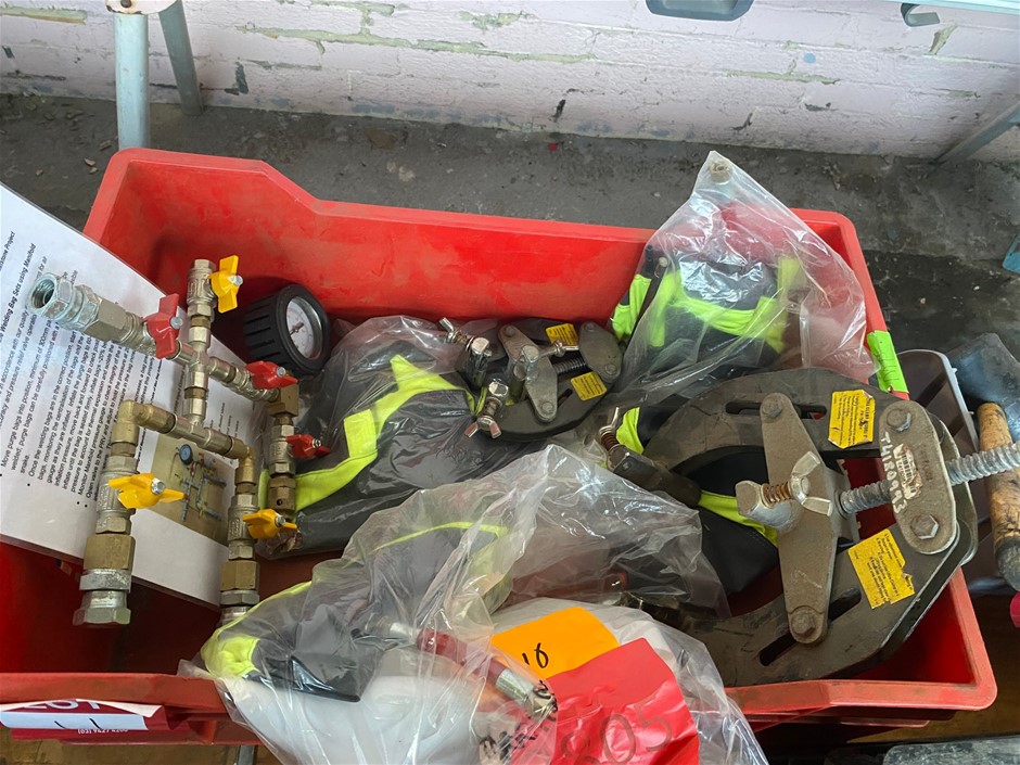 Crate of Welding Purge Bag and Sarco Manifold Auction (0011-3024560 ...