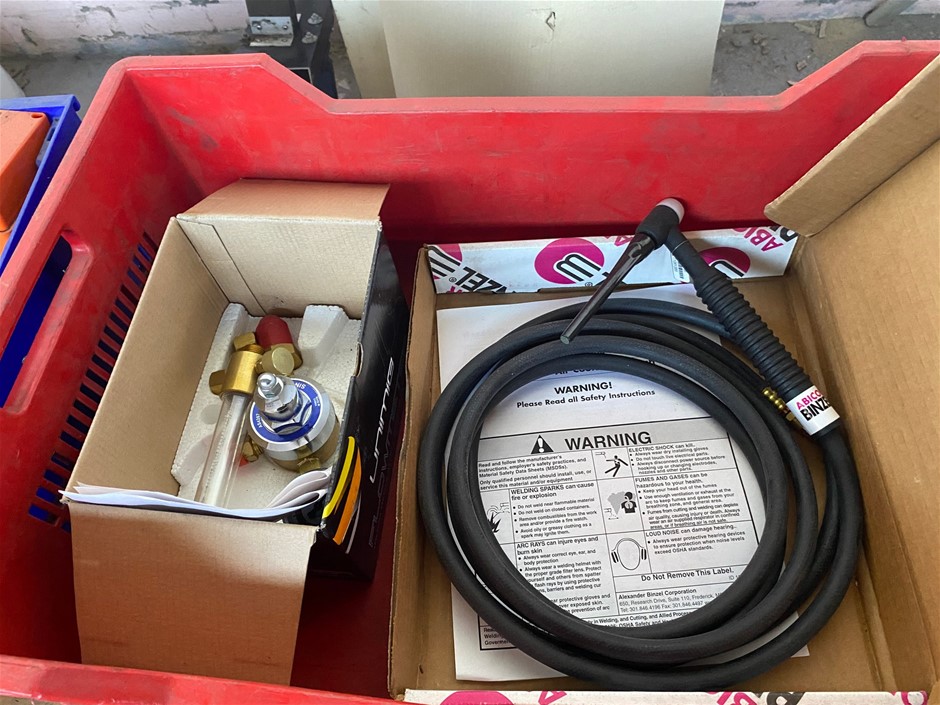 Binzel TIG Torch and Unimig Regulator Auction (0017-3024560) | Grays ...