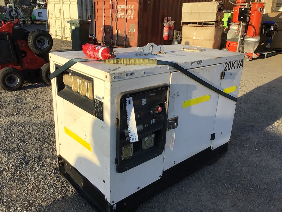 TecnoGen PK23T/4SX Generator Auction (0029-5052049) | Grays Australia