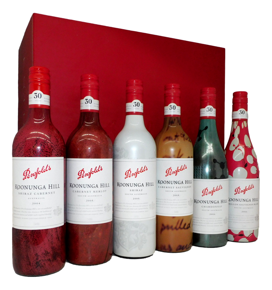 Penfolds Koonunga Hill 30th Anniversary Set (6x 750mL), SA. Auction ...