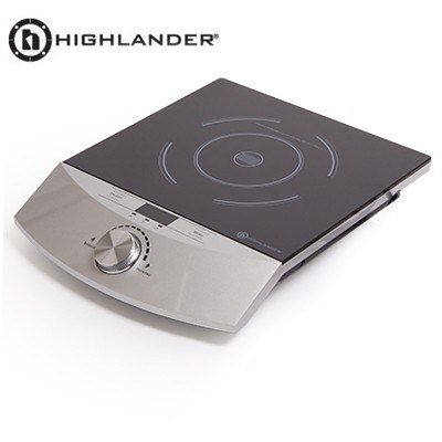 Buy 1800W Highlander Induction Cooker: Black & Silver | Grays Australia
