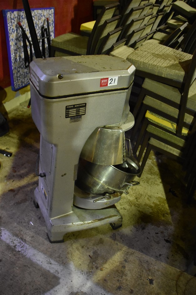 2003 Food Machine BM40AT3P Industrial Mixer Auction (0021-5051830 ...
