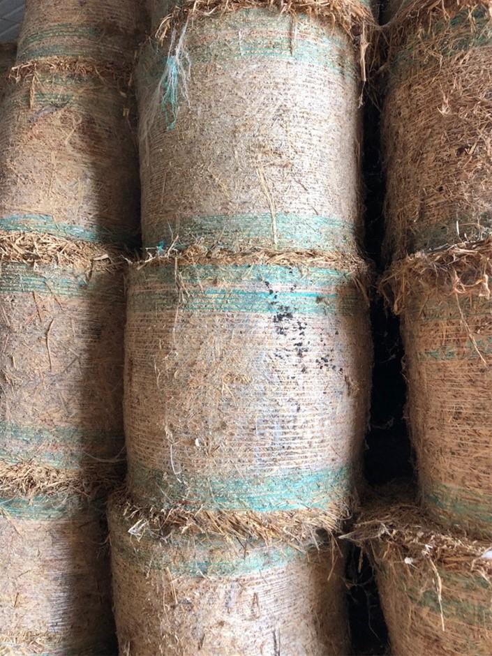 Qty 150 4x4 Round Bales of Forage Hay Shedded Auction (0092-7042938 ...