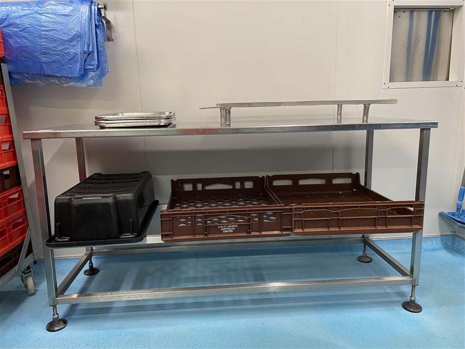 Commercial prep bench Auction (0166-5051836) | Grays Australia