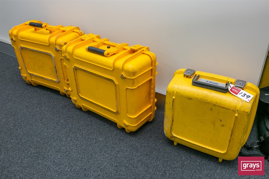 Qty Assorted Trimble Carry Cases Auction (0053-3024607) | Grays Australia