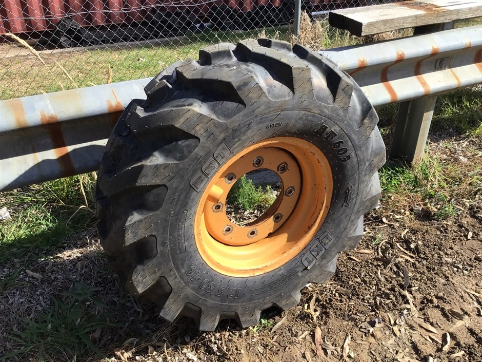1 x steel Case Back Hoe Rim Auction (0033-3024789) | Grays Australia