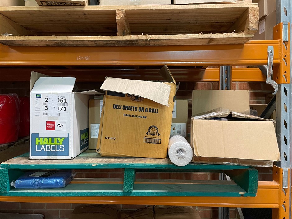 Qty labels and industrial stapes Auction (0101-5051836) | Grays Australia