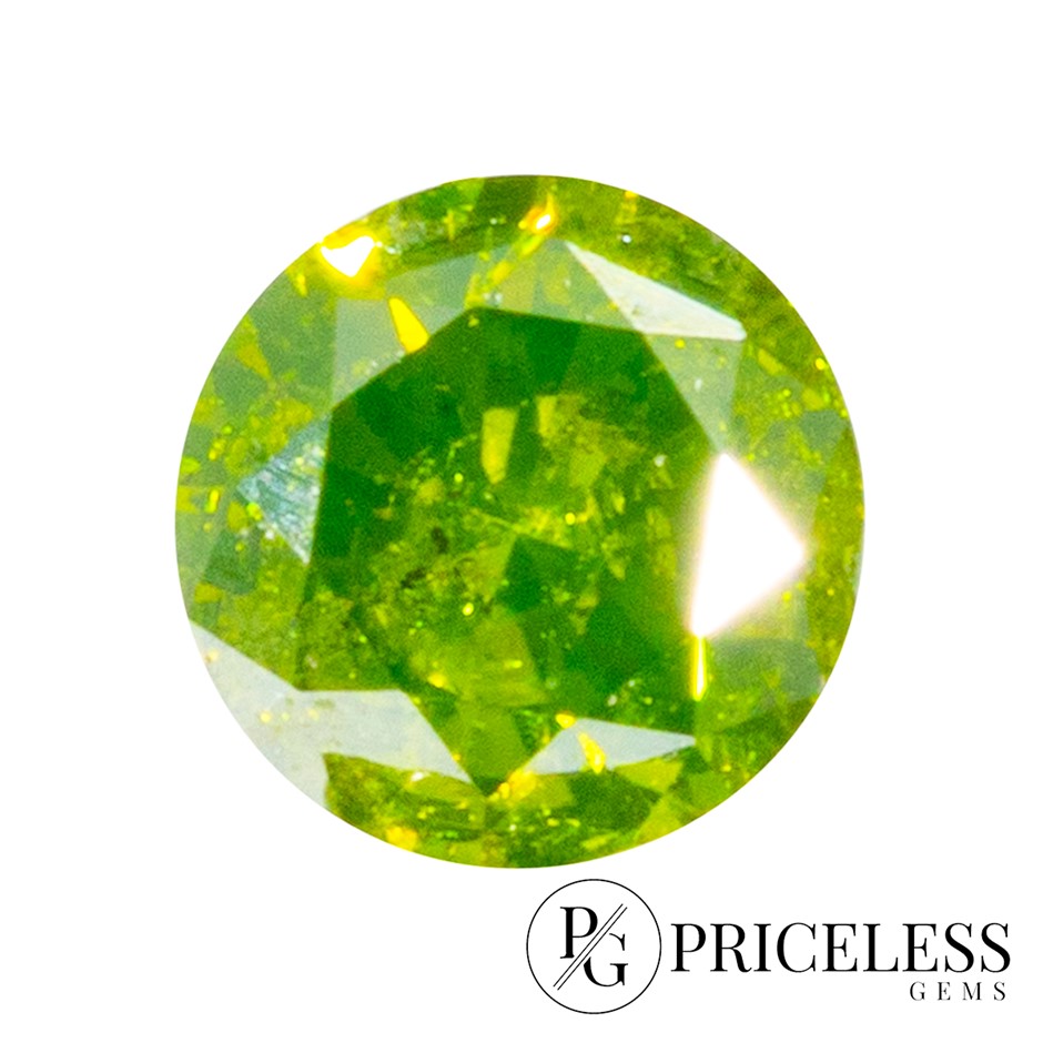 1.00ct TDW 57-Piece Massive Loose Green Diamond Parcel Auction (0001 ...