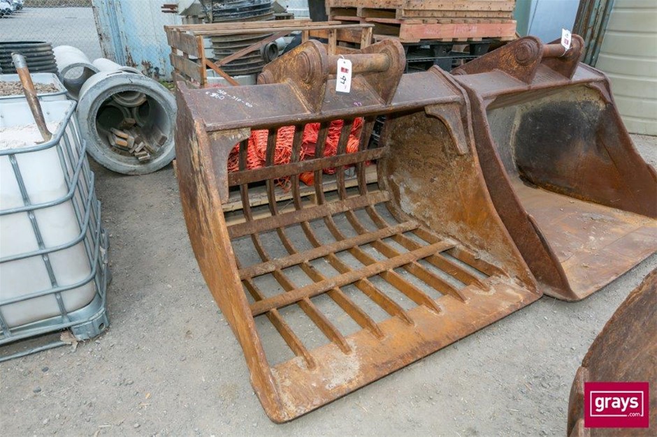 Excavator Rock Screening Bucket Auction (0028-3024607) | Grays Australia