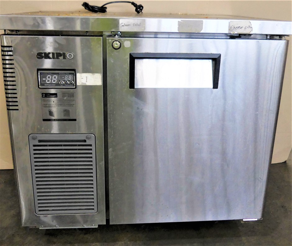 Skipio Stainless Steel 1 Door Fridge Auction (0006-5052093) | Grays ...