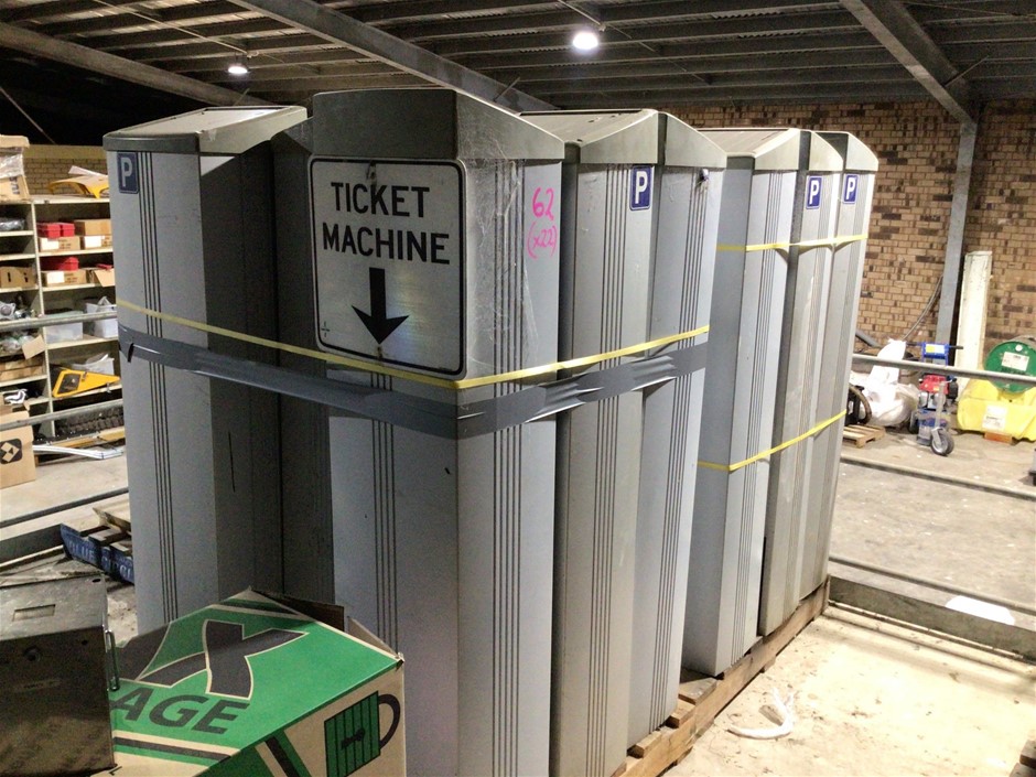 22x Aluminium Parking Ticket Machines Auction (0100-3024789) | Grays ...