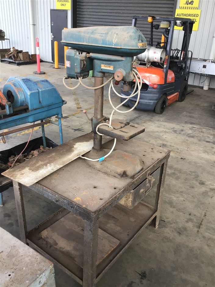 Pedestal Drill on Table Auction (0018-8016863) | Grays Australia
