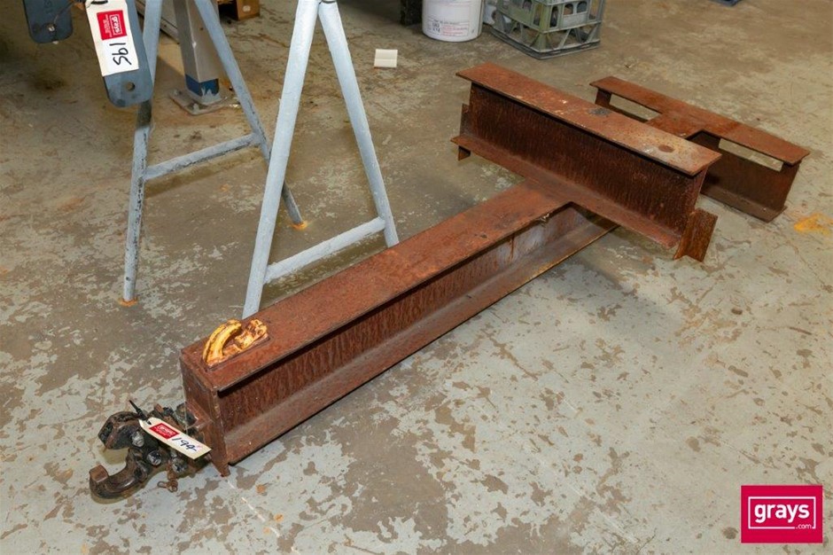 In House Steel Fabricated Forklift Towing Jig Auction (0194-5051918 ...