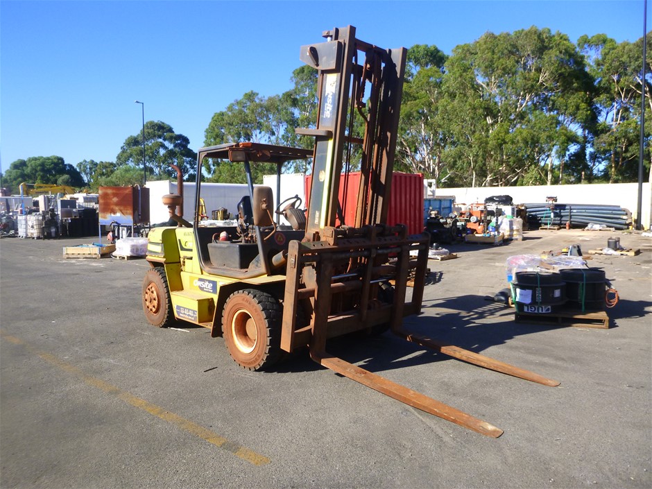 2014 CLARK C70D Forklift - 7.0t - 3.0m - Diesel (Jandakot) Auction ...