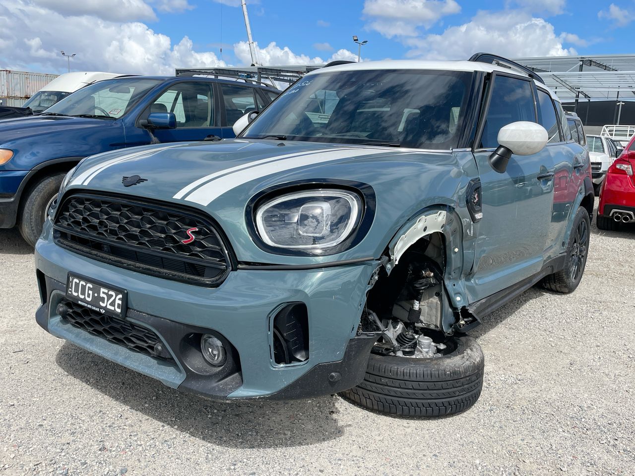Mini COUNTRYMAN Cooper S Classic F60 LCI Automatic Wagon Auction (0001 ...