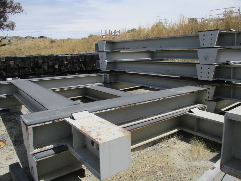 Large Fabricated Steel 'H' Frames Auction (0120-3024787) | Grays Australia