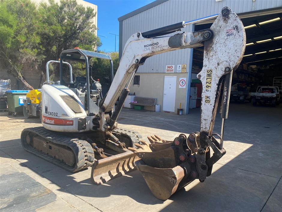 2009 Bobcat 435 Mini Excavator Auction (0001-8016948) | Grays Australia