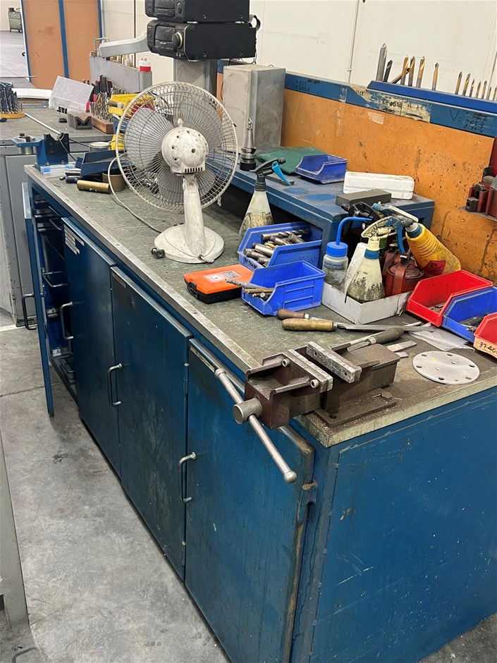 Steel Framed Heavy Duty Work Bench Auction (1280-3024855) | Grays Australia