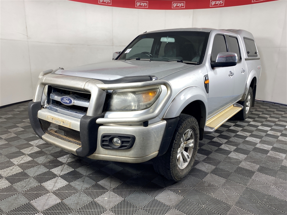 2010 Ford Ranger XLT 4X4 PK Turbo Diesel Automatic Dual Cab Auction ...