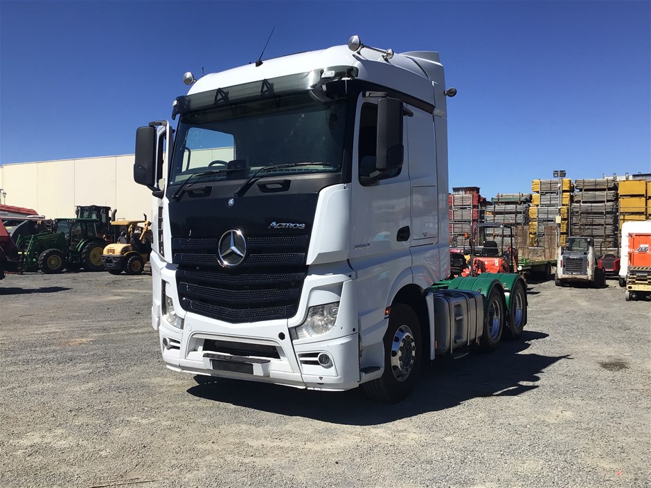 2017, Mercedes, Actros 2653, 6 x 4, Cab Chassis Truck Auction (0001 ...