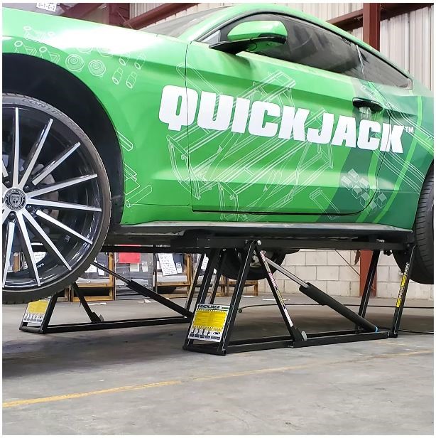 QUICKJACK Portable Car Hoist, 2,268kg Weight Capacity, Model 5000TL-208-240 Auction ...