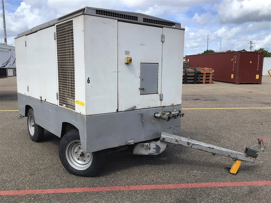 Trailer Mounted Compressor Auction (0081-7044114) | Grays Australia