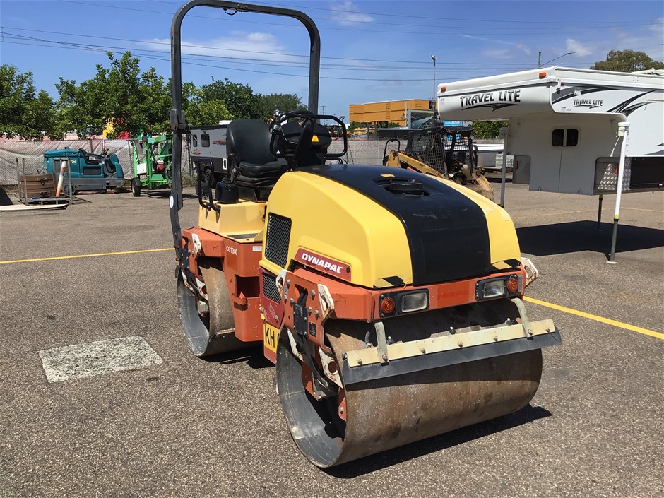 2012 Dynapac CC1300 Smooth Drum Roller Auction (0004-7044227) | Grays ...