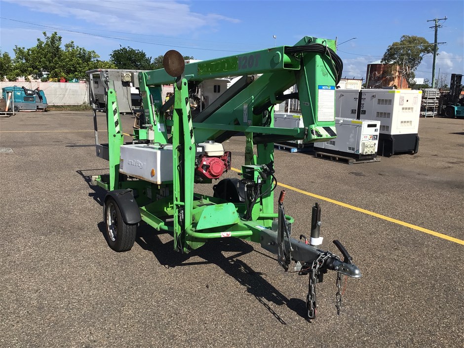 2013 Nifty 120 TPE Trailer Mounted Cherry Picker Auction (0005-7044227 ...