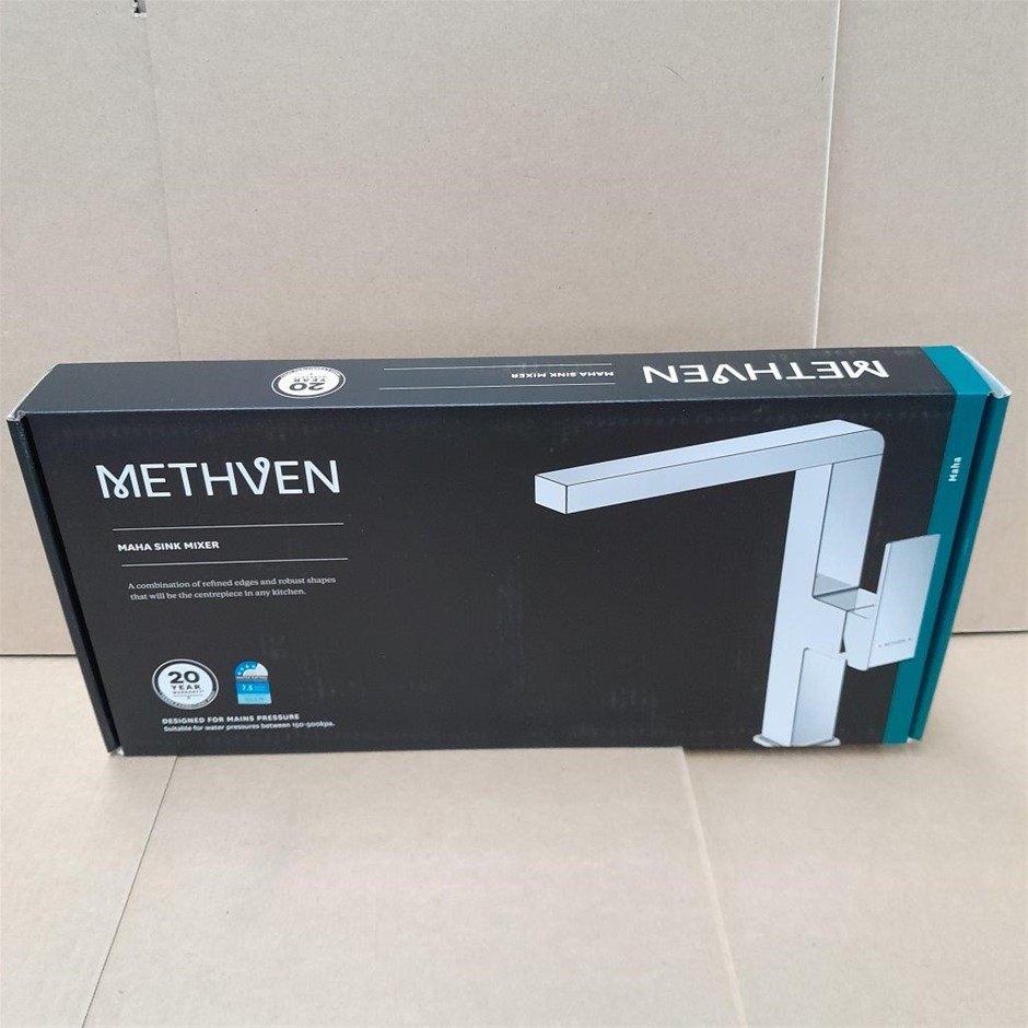 4 x METHVEN Maha Sink Mixer Chrome Auction (0001-2552208) | Grays Australia