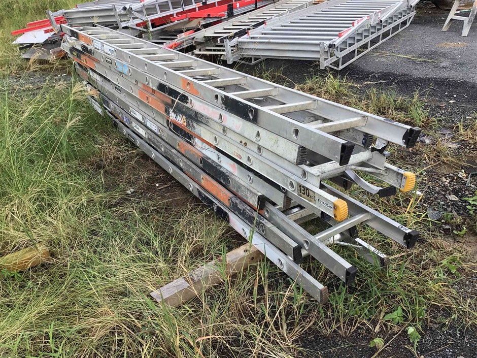 Qty 7 Approx. Damaged Ladders Auction (0250-7044092) | Grays Australia