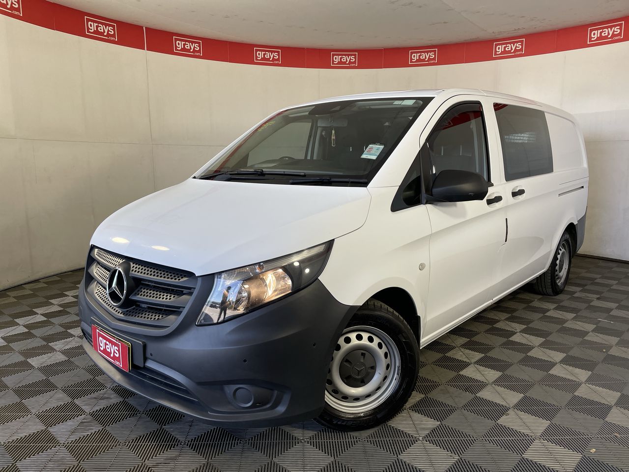 Mercedes Benz Vito 114 BLUETEC MWB CREW Turbo Diesel Automatic Van ...
