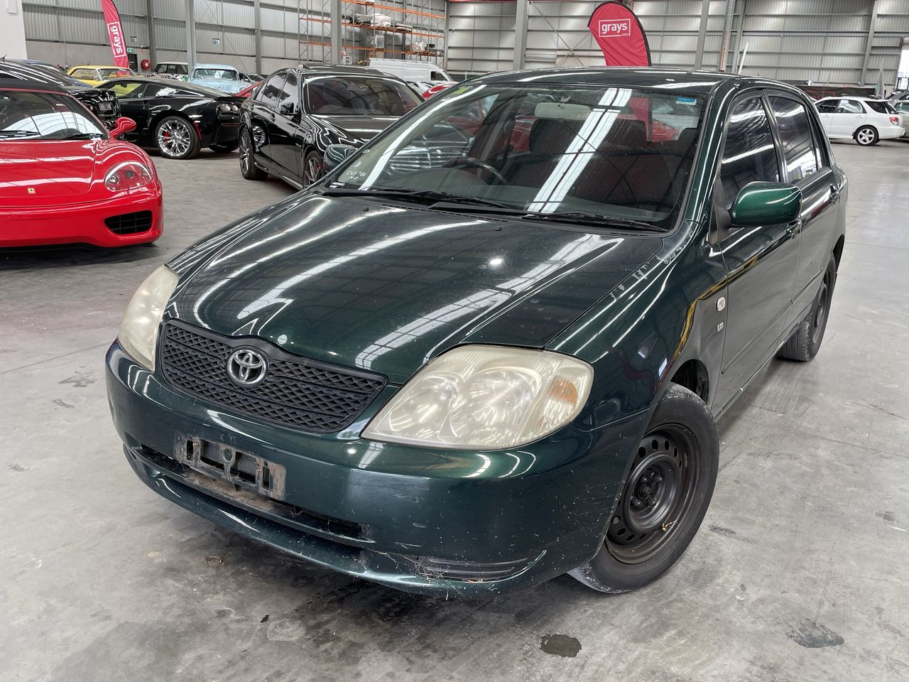 2001 Toyota Corolla Conquest ZZE122R Manual Hatchback Auction (0001 ...