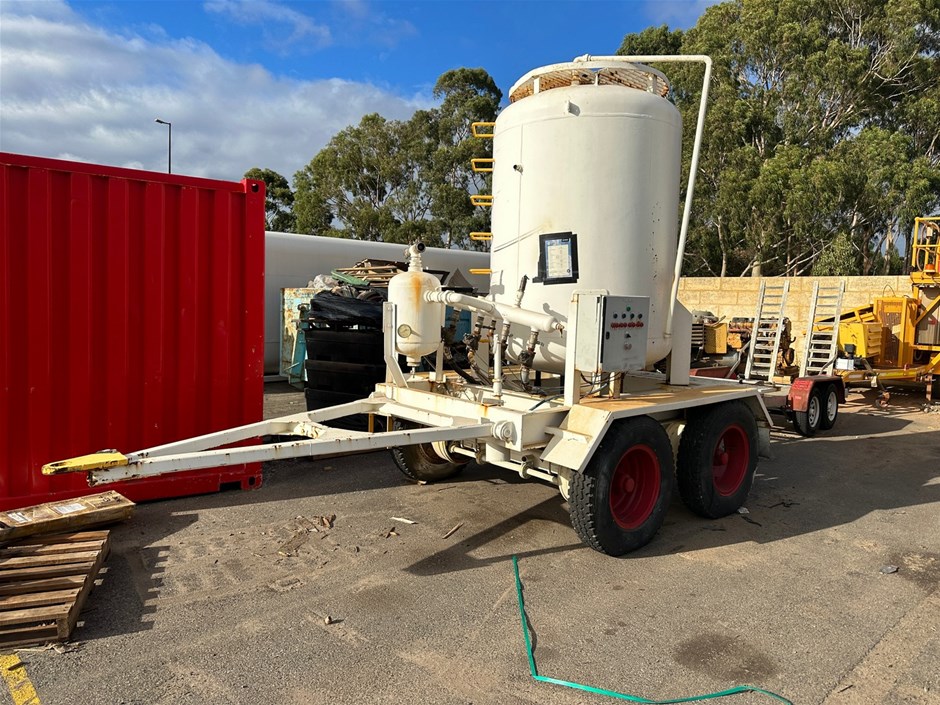 Trailer Mounted Mega Blaster Auction (0004-9040338) | Grays Australia