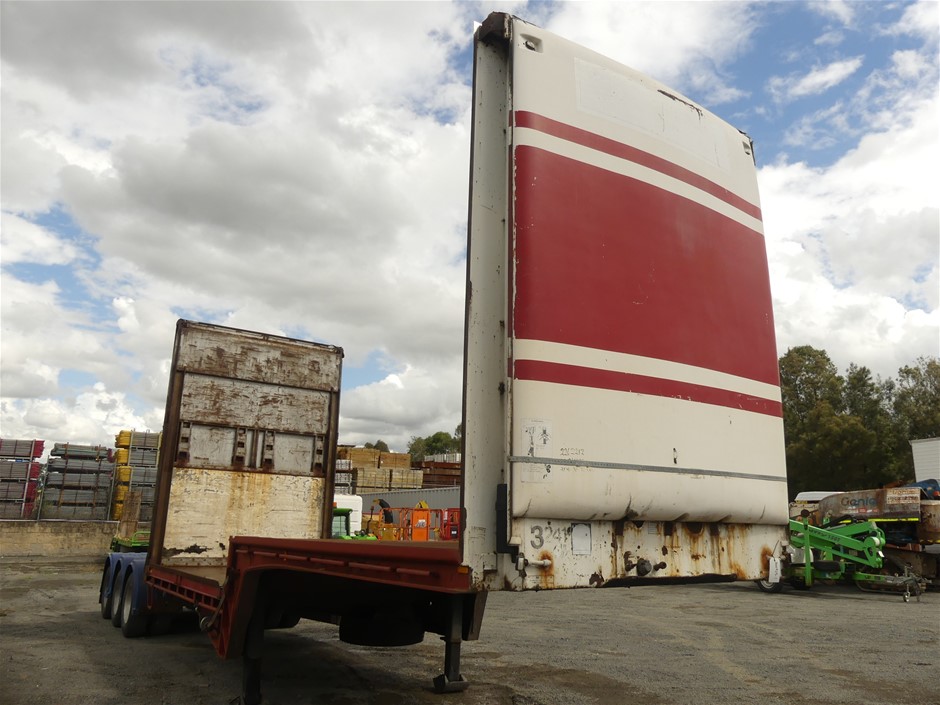 1998 Freighter ST3 Triaxle Drop Deck Lead Trailer Auction (0009-5053576 ...