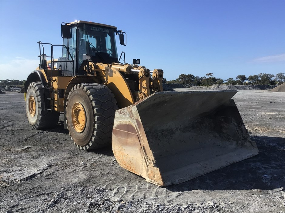 2008 Caterpillar 980H Wheeled Loader Auction (0003-3025068) | Grays ...