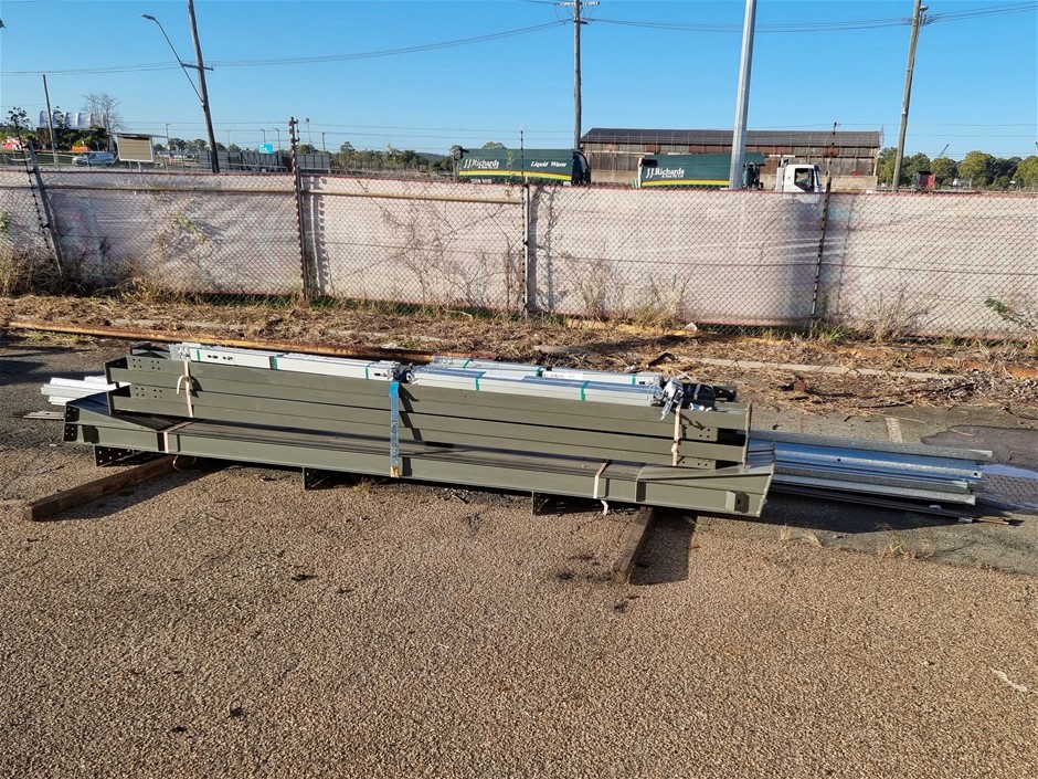 Sebenza Shed - 9m x 18m x 3,9m Portal Steel Shed Frame Auction (0001 ...