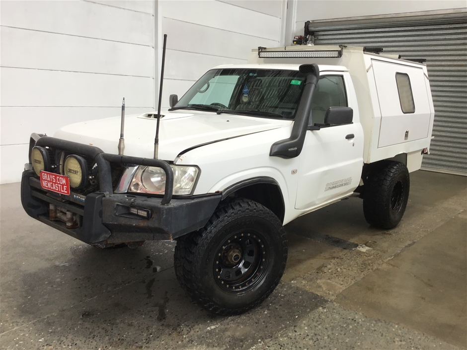 Nissan Patrol DX Turbo Leaf Cab GU Turbo Diesel Manual Cab Chassis ...