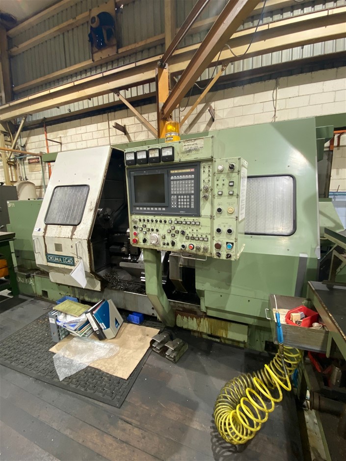 Okuma LC 40 CNC Lathe Centre Auction (0010-3025021) | Grays Australia