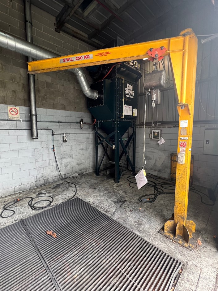 Redfern Flinn Radial Arm Jib Crane Auction (0230-3025024) | Grays Australia