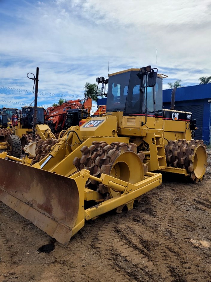 1996 Caterpillar 815F Compactor Auction (0005-7044114) | Grays Australia