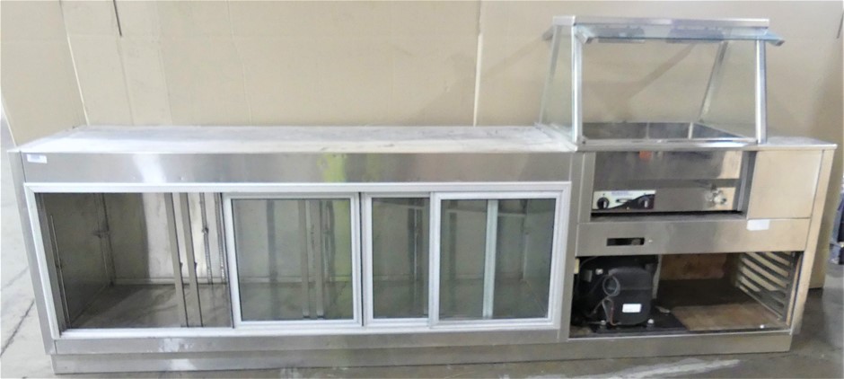 Roband Bench Fridge With Bain Marie Auction (0001-5052627) | Grays ...