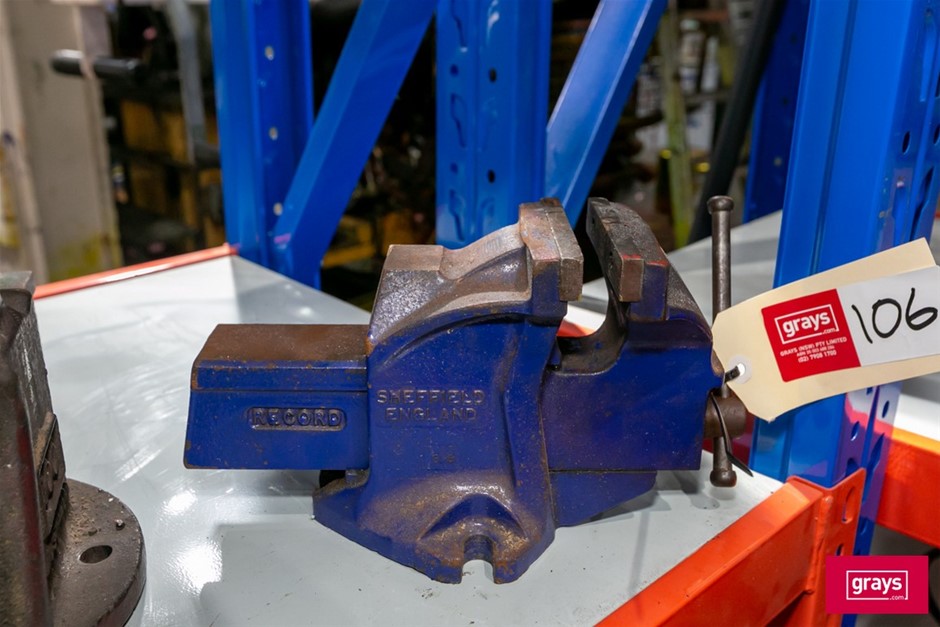 Record 100mm Bench Vice Auction (0106-5051755) | Grays Australia
