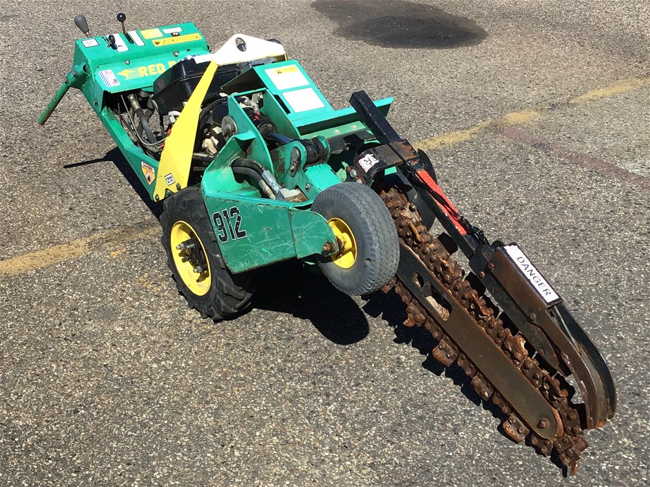 Red Roo 912 Trencher Auction (0010-7044227) | Grays Australia