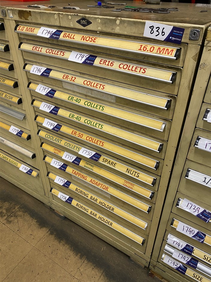 BAC Systems Tool Storage System Auction (0836-3025021) | Grays Australia