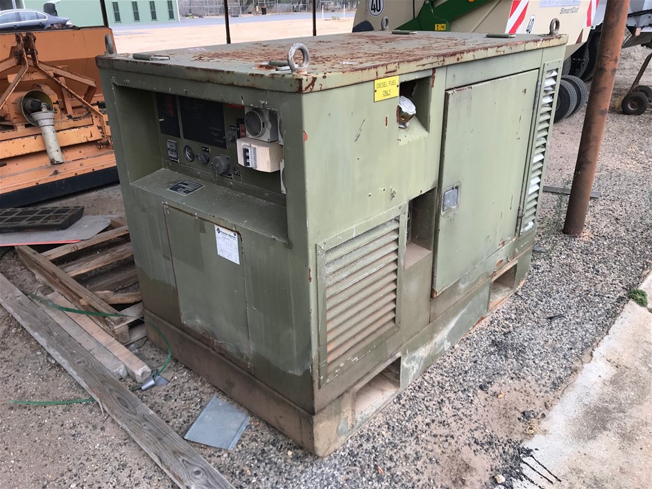 Franklin Electric Diesel Generator Auction (0080-3025158) | Grays Australia