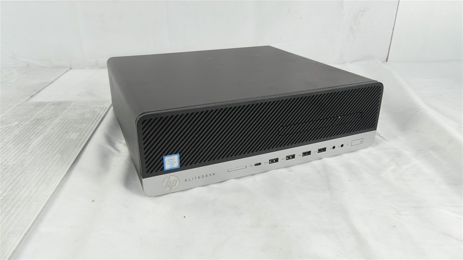 HP EliteDesk 800 G3 SFF Small Form Factor (SFF) Desktop PC Auction ...